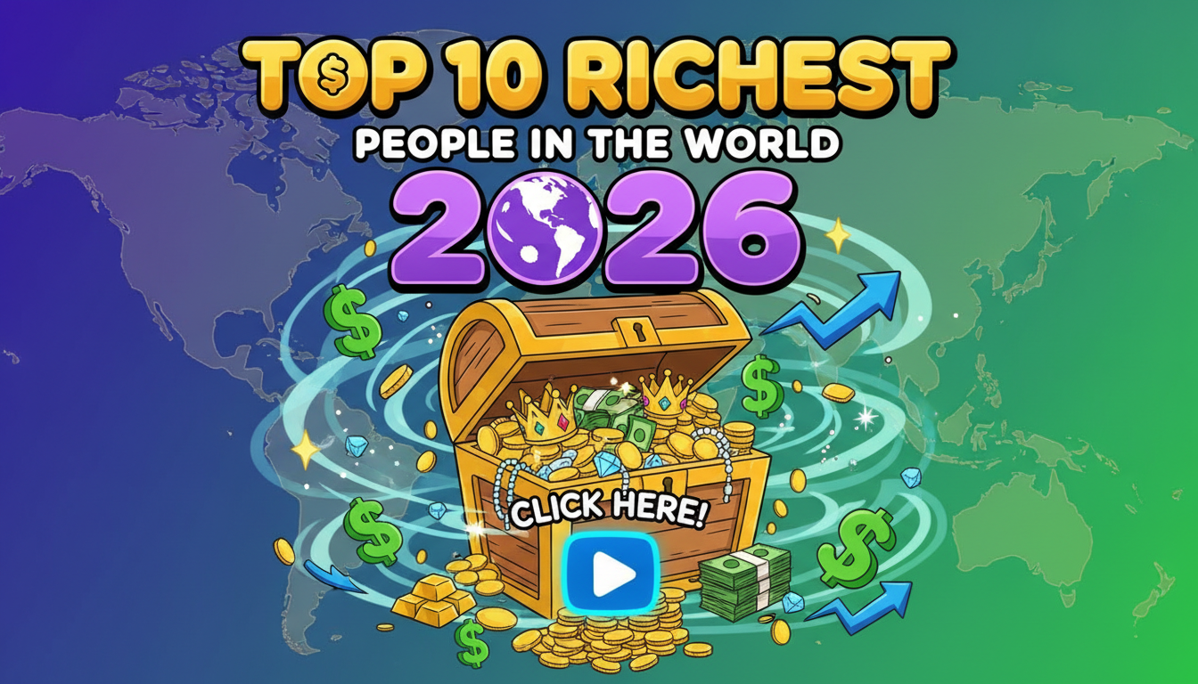 Top 10 Richest People In The World 2026