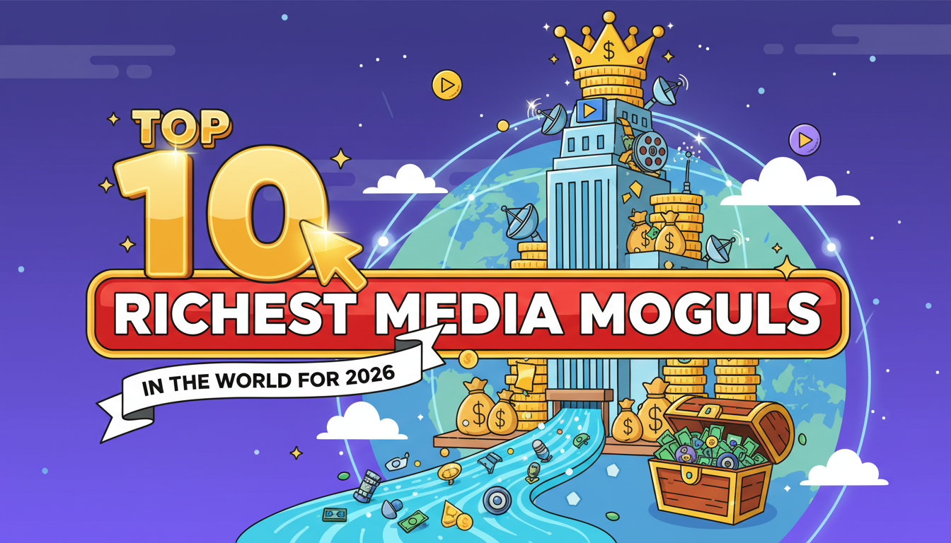 Top 10 Richest Media Moguls In The World 2026
